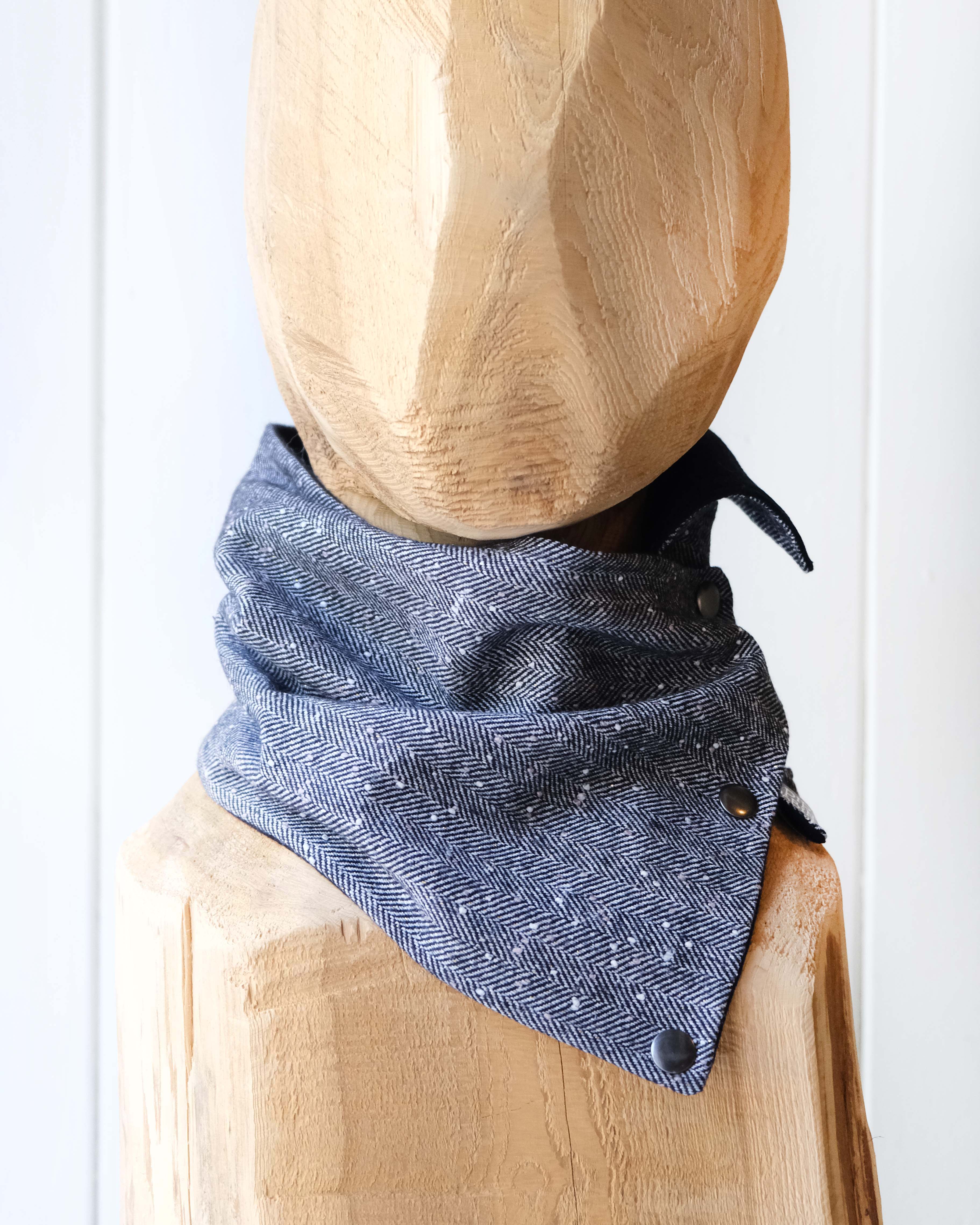 Snap Cowl Scarf No. 250 – Pip Robins Accessories