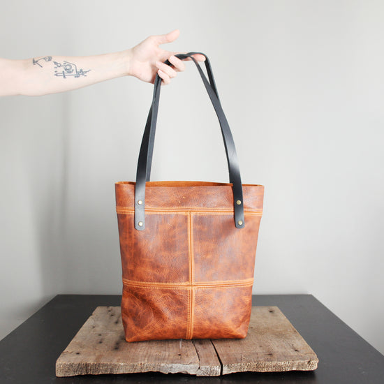 Hot Pepper Leather Everyday Tote IV – Pip Robins Accessories